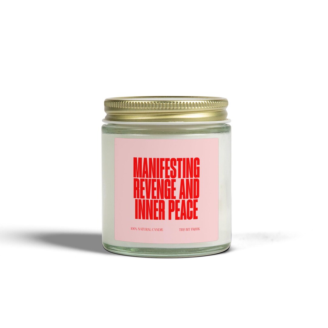 Manifesting Revenge, Relaxation Gift, Home Décor, Self-care Essentials ...