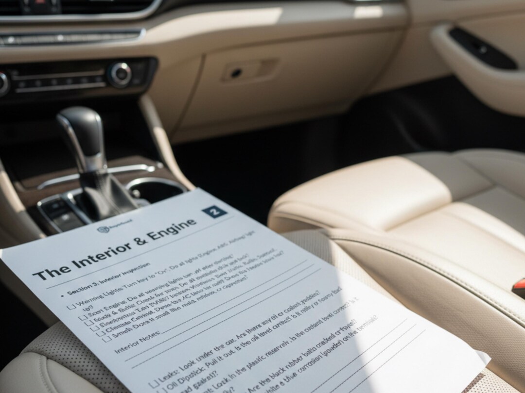 Used Car Inspection Scorecard | Gamified Car Buying Guide PDF | Vehicle ...