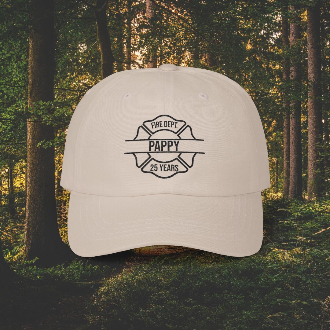 Firefighter Retirement Embroidered Cap | Custom Baseball Cap - Etsy