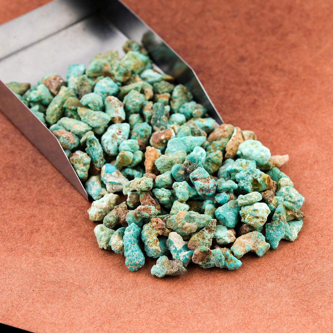 25 Pieces Untreated Natural Raw Arizona Turquoise Wholesale Lot Jewelry ...