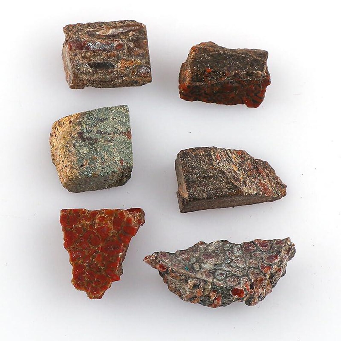 30 Carats Natural Dinosaur Bone Raw Crystals, Loose Gemstone Rough ...