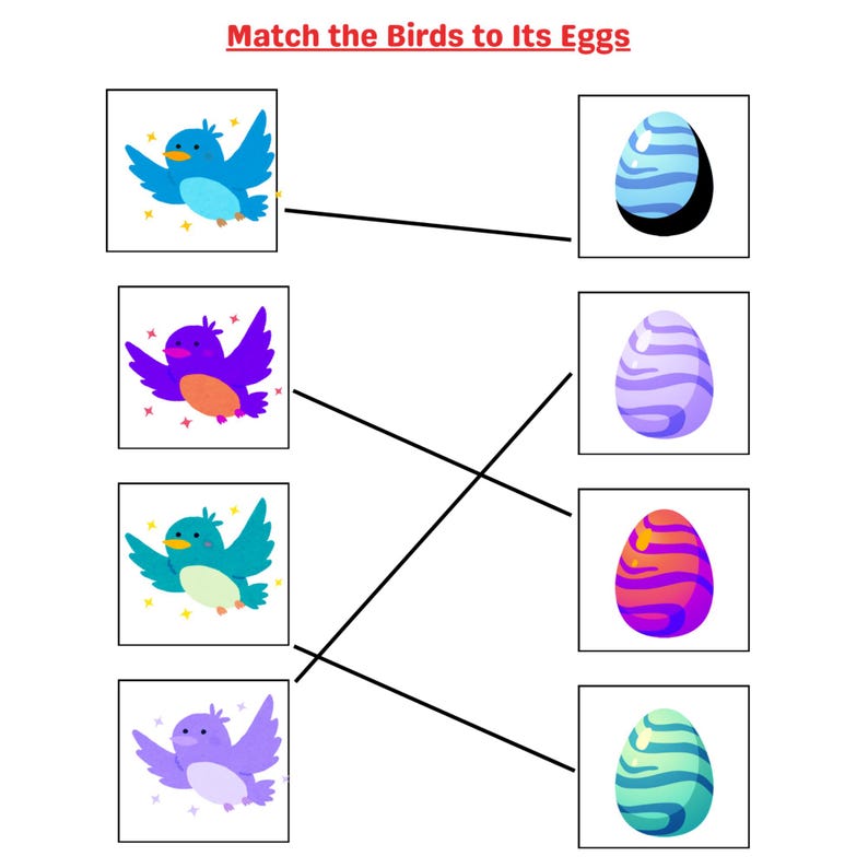 Animal Sounds Matching Game | Printable Preschool Activity | Learn ...