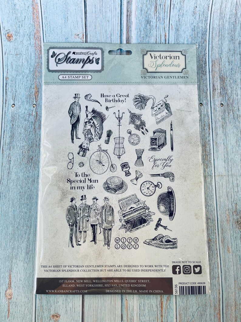 Set of Two Vintage Kanban Stamp Sets - Etsy