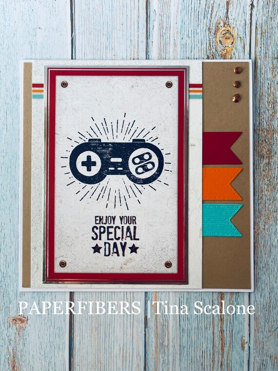 Video Game Controller Birthday Card - Etsy