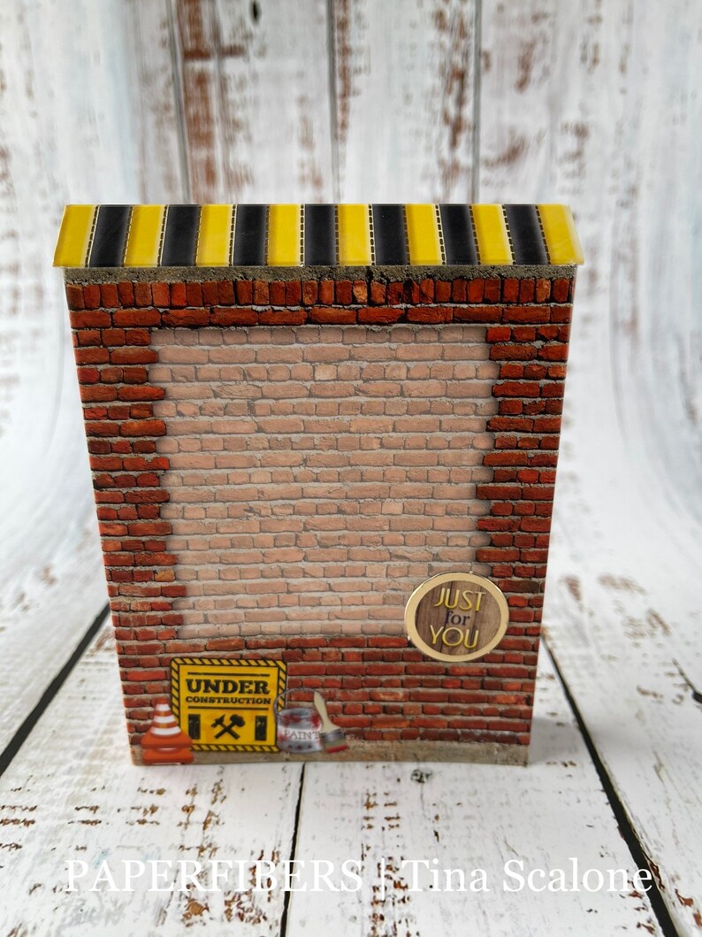 Construction Shop Fold Card - Etsy