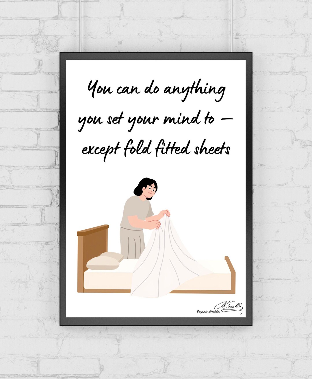 A Motivational Poster With Benjamin Franklin Quote for Self-confidence ...