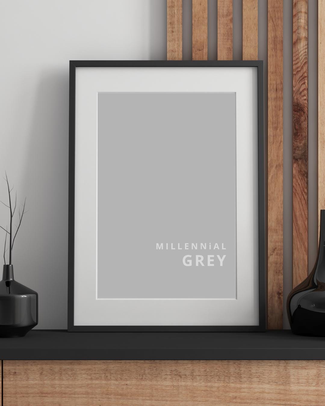 Millennial Grey Poster • Minimalist Poster • Modern Art • Printable ...
