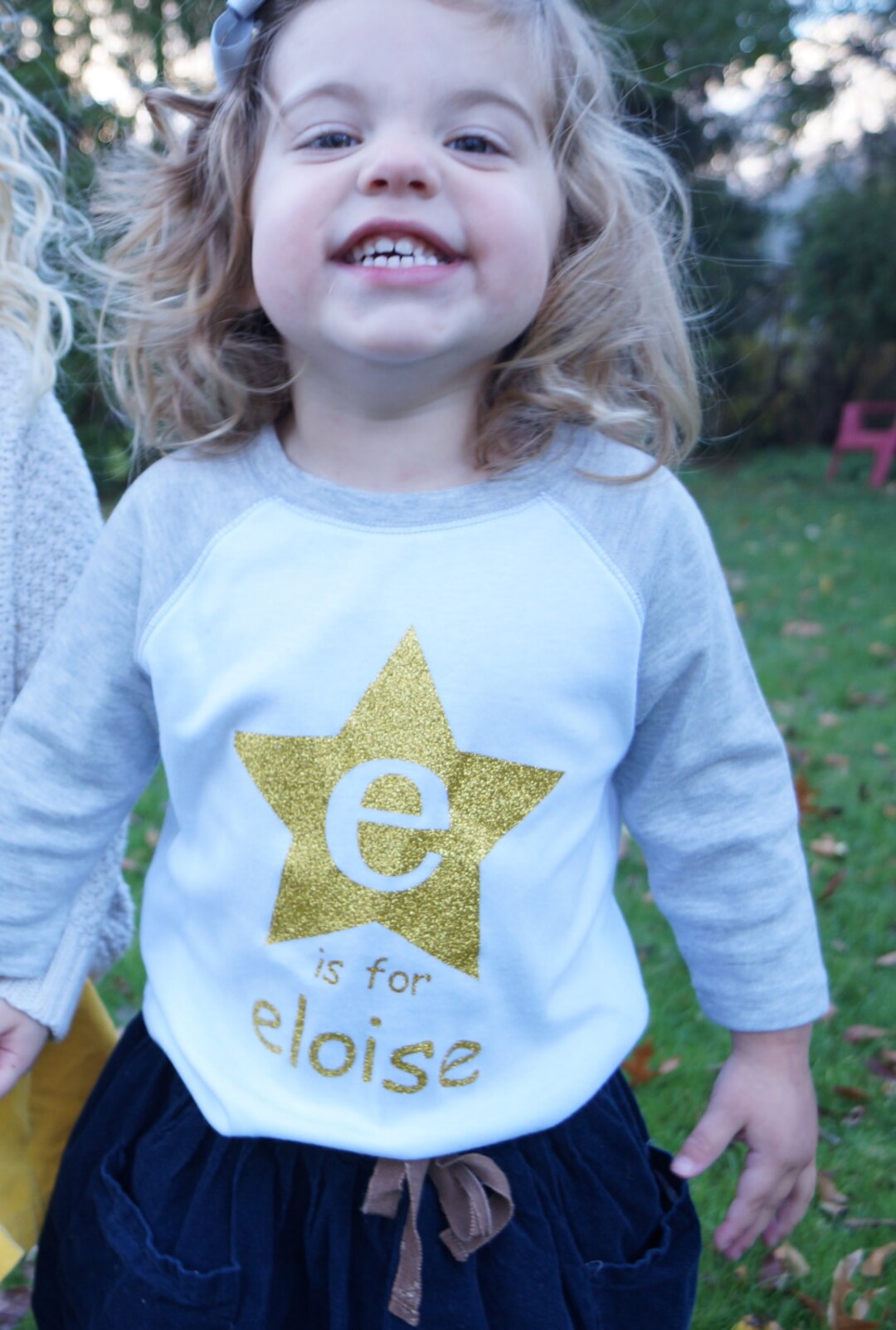 Personalized E is for Eloise Star Tee Shirt and Bodysuit - Etsy