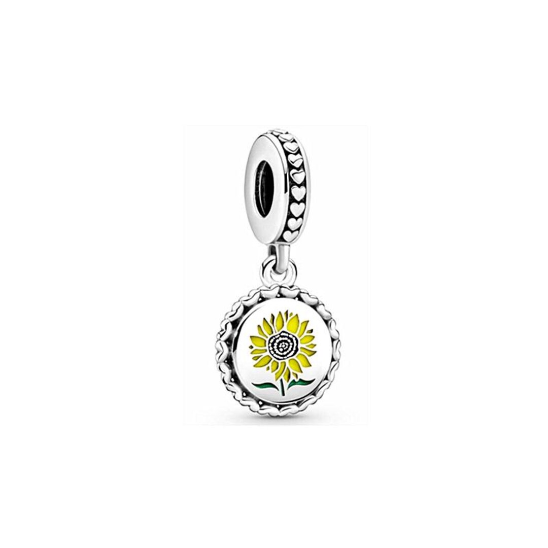 Pandora Sunflower Love All Dangle Charm - Etsy