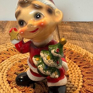 Super Sweet Little Pre-loved Vintage Josef Originals Ceramic Christmas ...