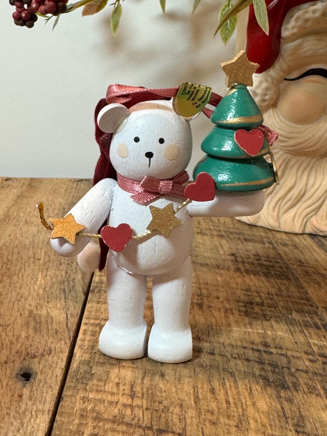 Adorable New in Box Vintage 1992 Dakin Hearth and Home Woodpet Wood ...