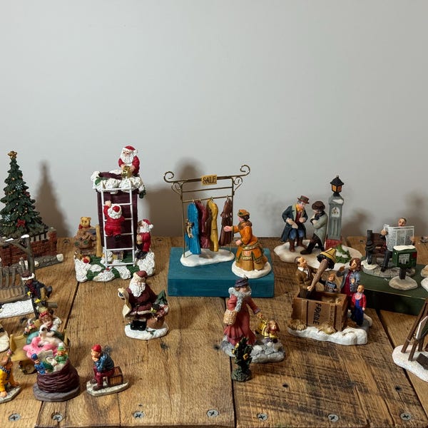 Christmas Lemax Figurines - Etsy