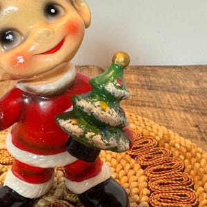 Super Sweet Little Pre-loved Vintage Josef Originals Ceramic Christmas ...