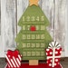 Countdown to Christmas Tree Presents Calendar SVG Laser File Wood ...