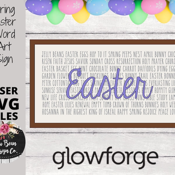 Spring Word Art - Etsy
