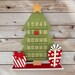 Countdown to Christmas Tree Presents Calendar SVG Laser File Wood ...