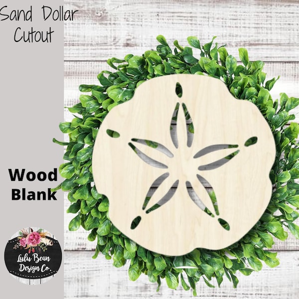 Wood Sand Dollar - Etsy