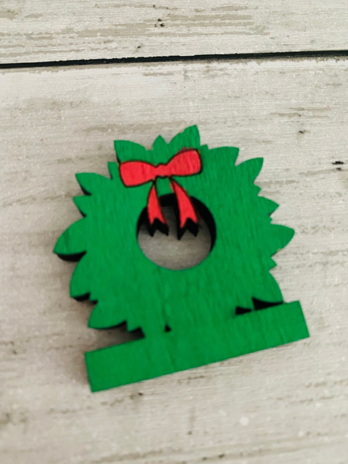 Countdown to Christmas Calendar Wreath SVG Laser File Wood Digital ...