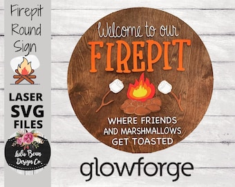 Fire Pit Svg | Etsy