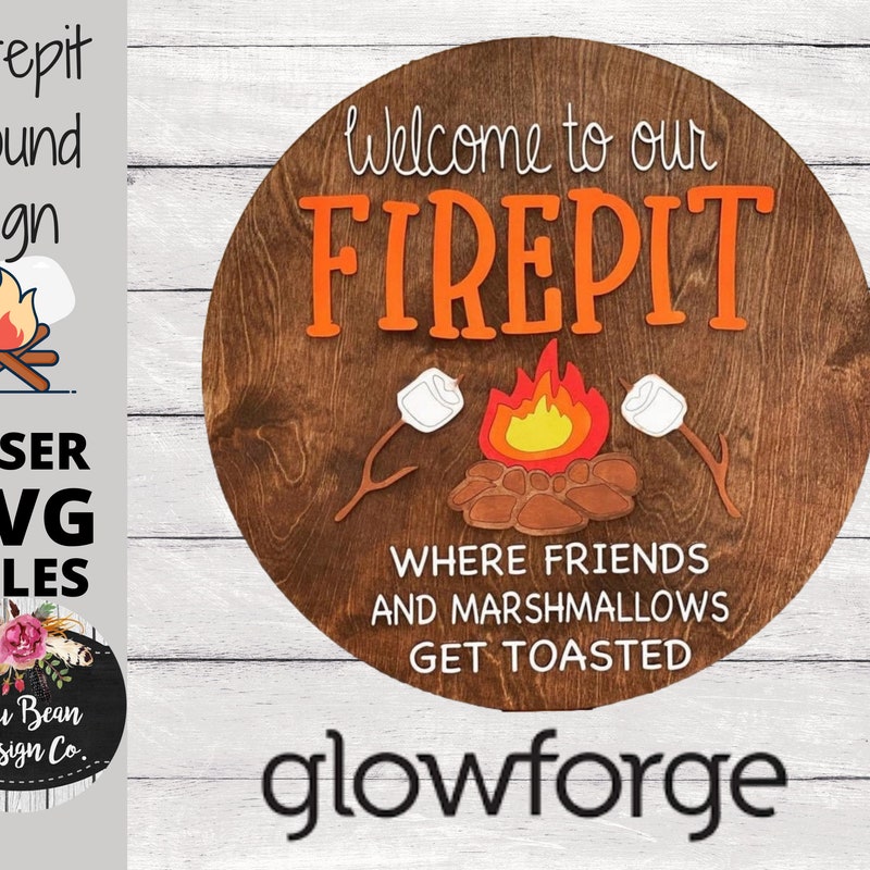 Fire Pit Sign - Etsy