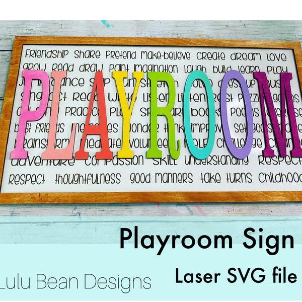 Playroom Sign - Etsy