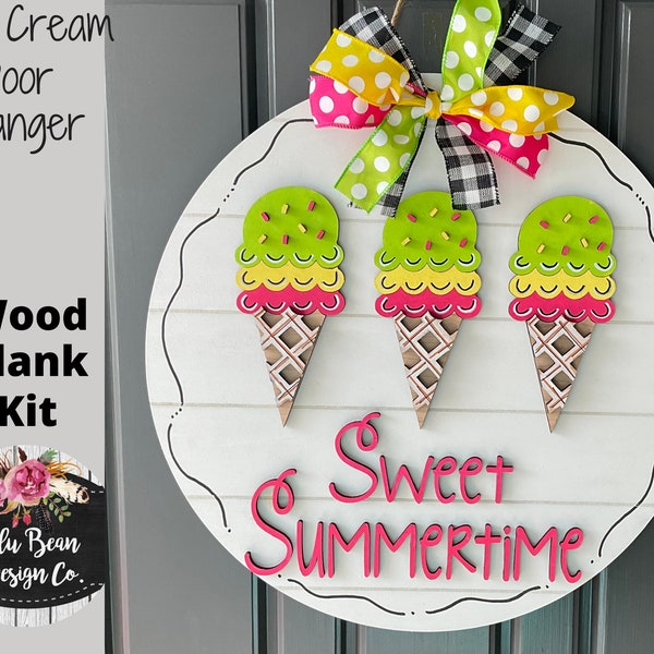Ice Cream Cutout - Etsy