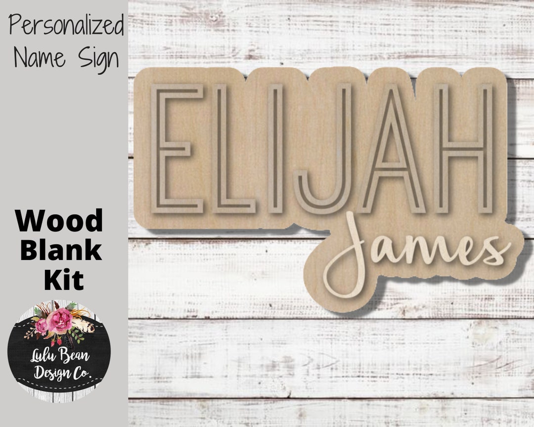 Large Name Sign, Wood Cut Out Name Sign, Nursery Name Sign, Kids Name ...