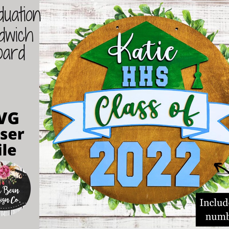 Graduation Sign Svg - Etsy