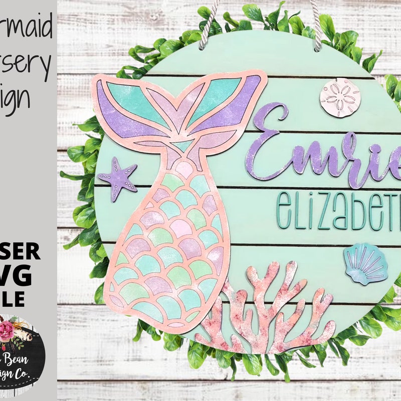 Mermaid Tail Sign - Etsy