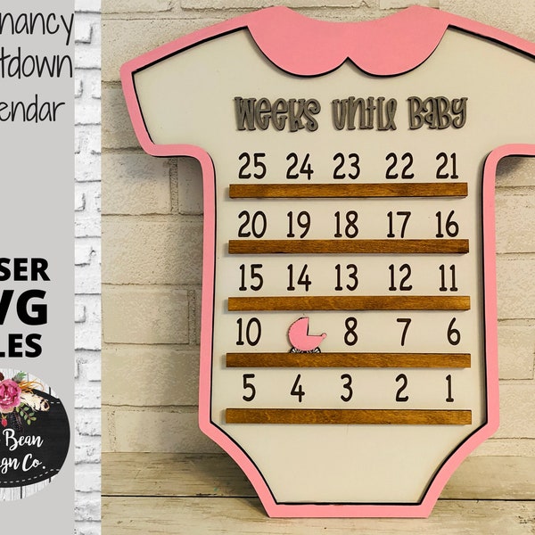 Baby Countdown - Etsy