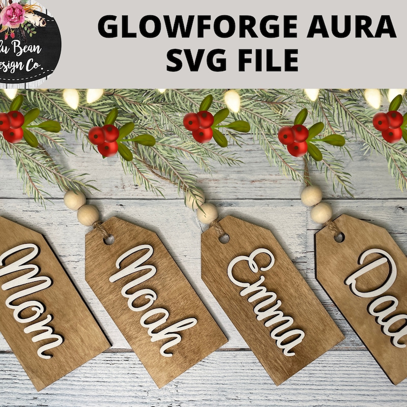 Glowforge Christmas Files - Etsy