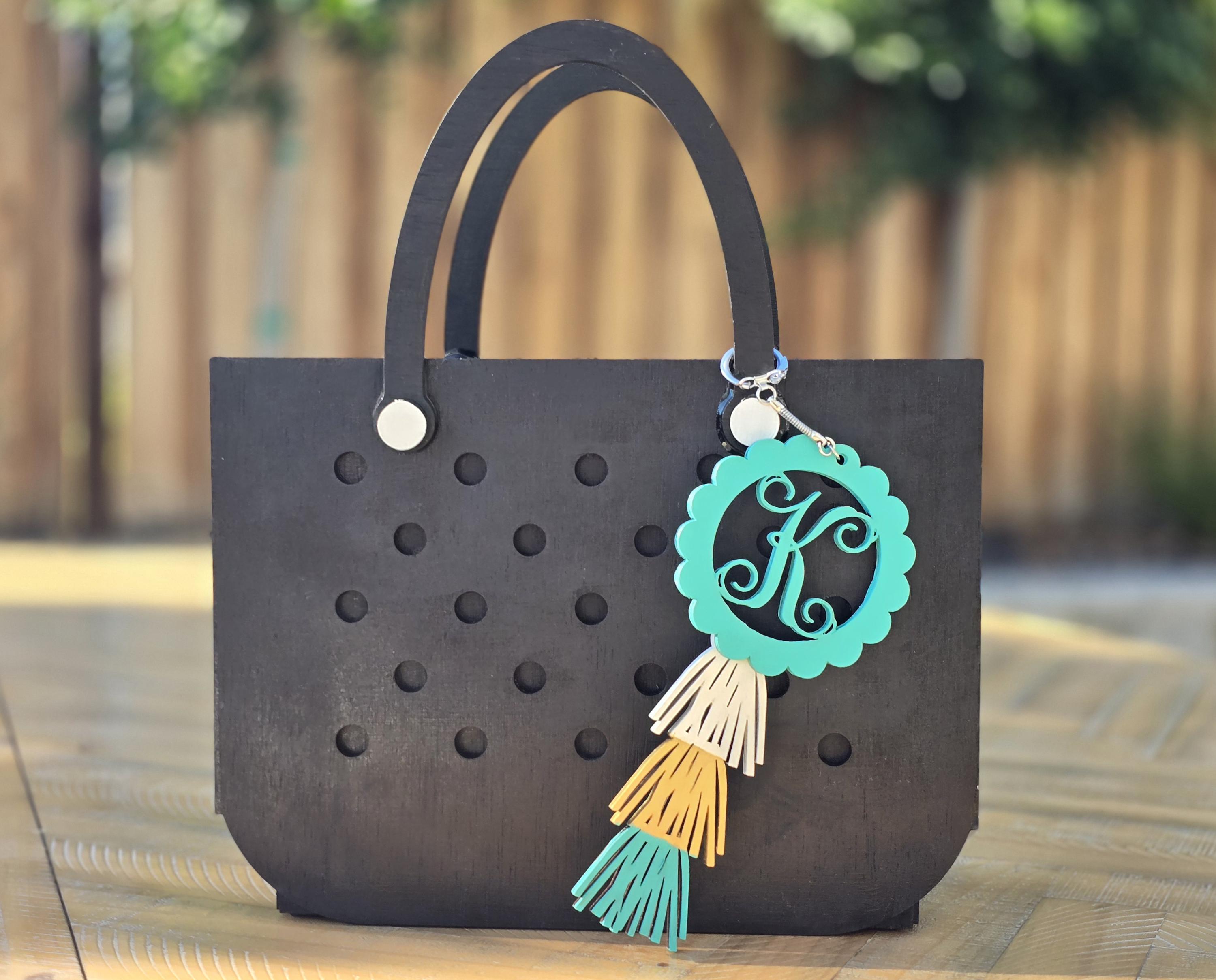 Crafty Tote Love Crafts Beach Bag Charm Set of 5 Interchangeable SVG ...