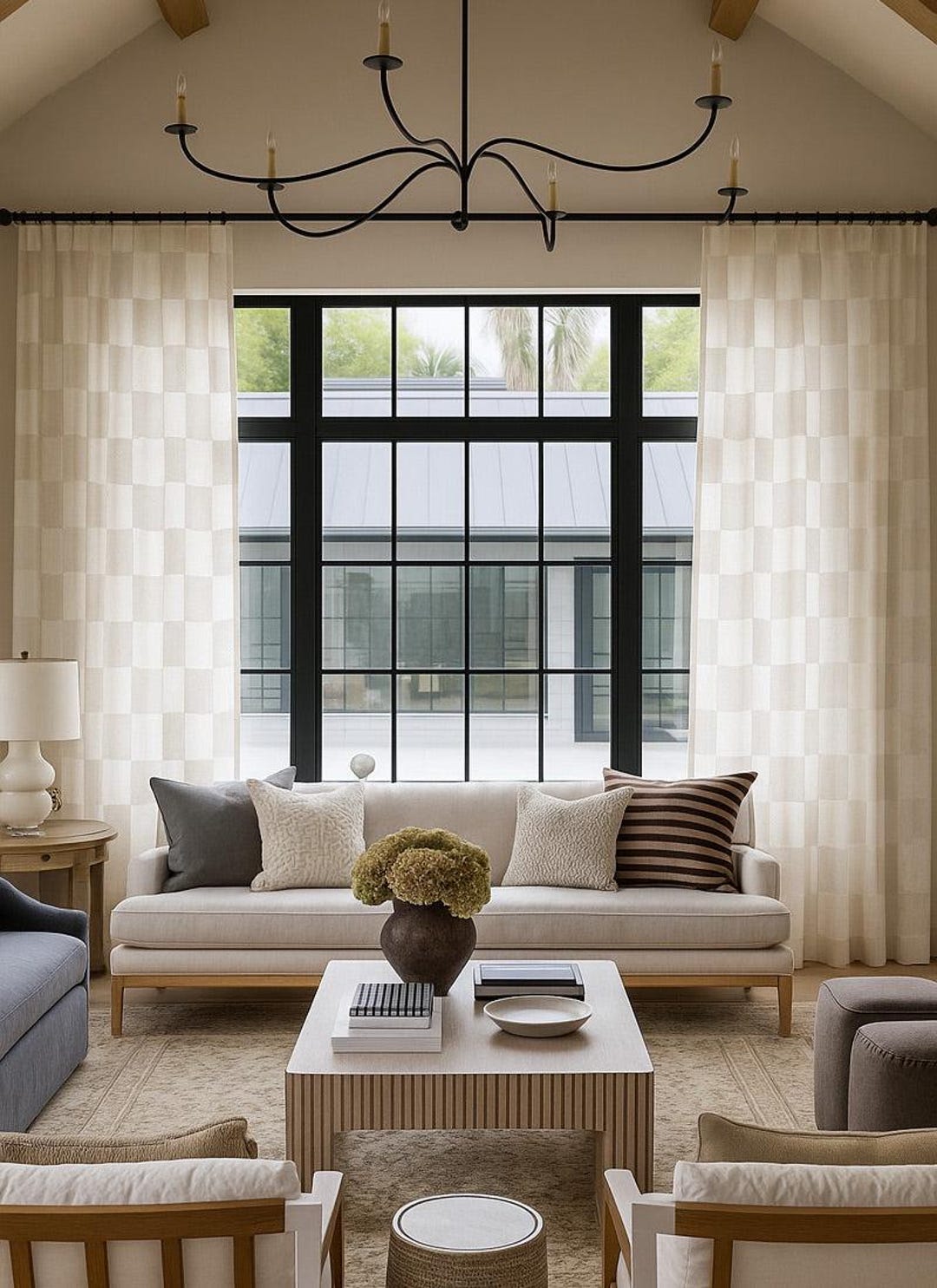 Luxury Square Sheer Curtains - Etsy
