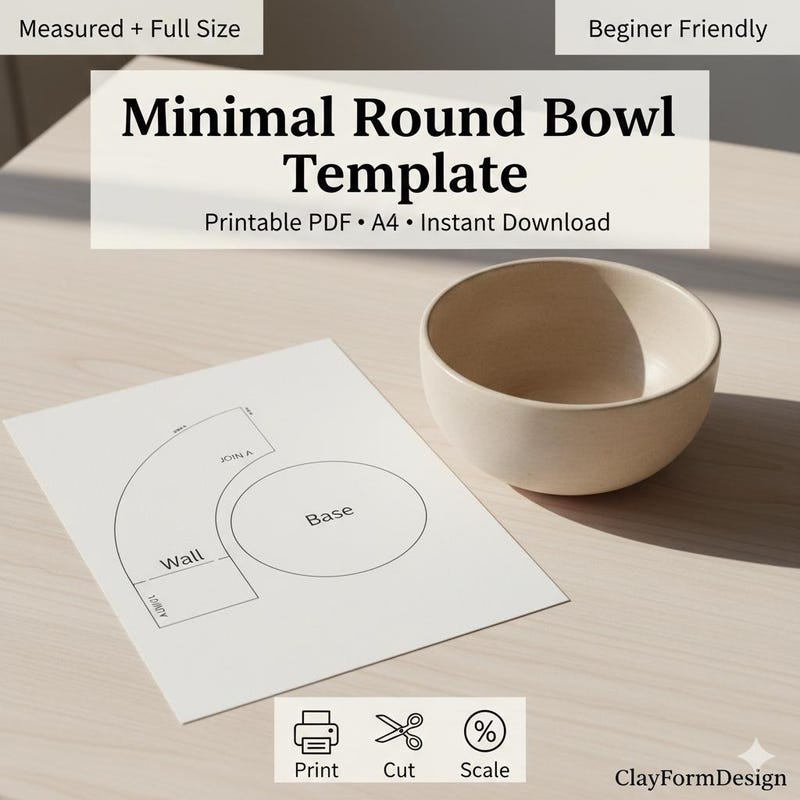 Pottery Templates - Etsy