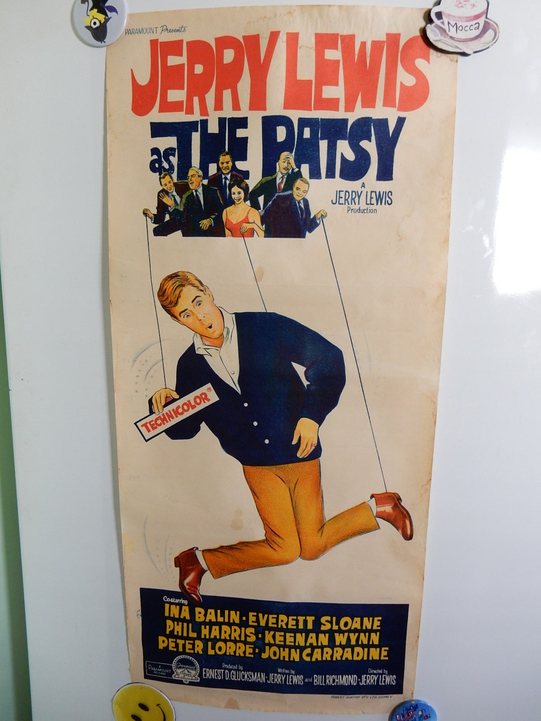 Lobby Poster, Jerry Lewis as the Patsy Genuine 1964 - Etsy