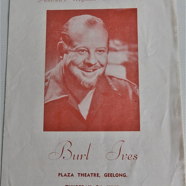 Burl Ives - Etsy