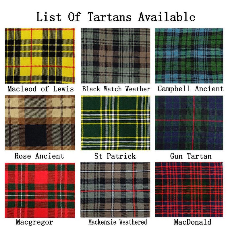 Men’s Highland Tartan Waistcoat – Collar Plaid Formal Vest for Weddings ...