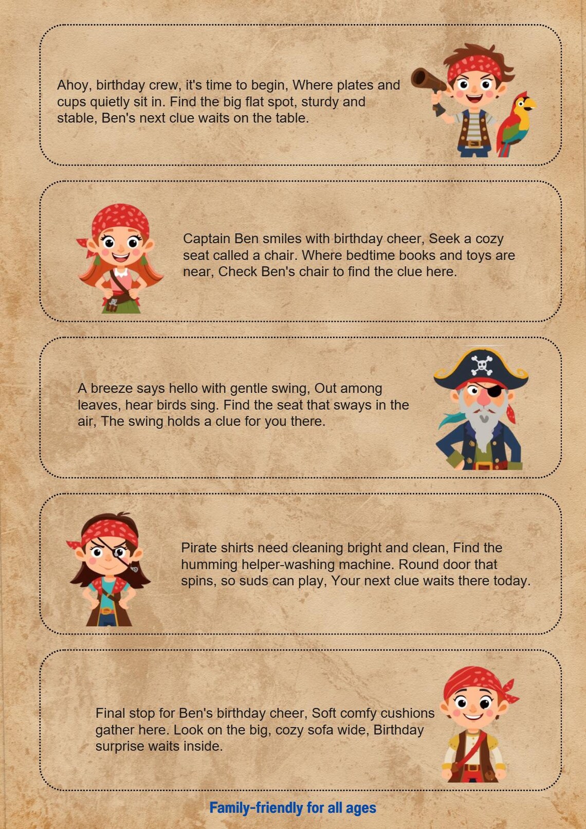 Customized Scavenger Hunt - Etsy