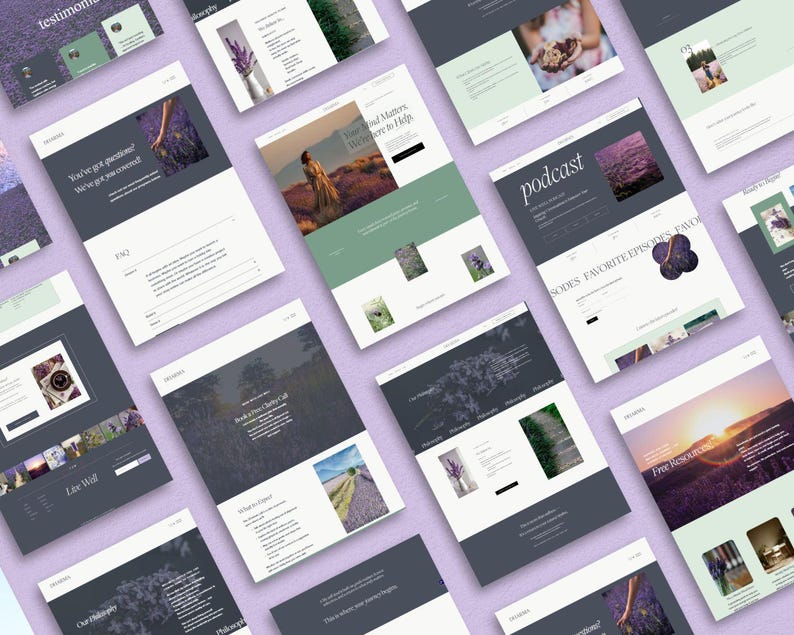 Squarespace Therapist Website Template for Mental Health Professionals ...