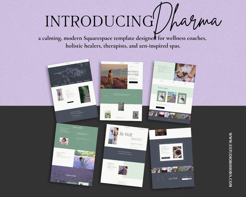 Squarespace Therapist Website Template for Mental Health Professionals ...