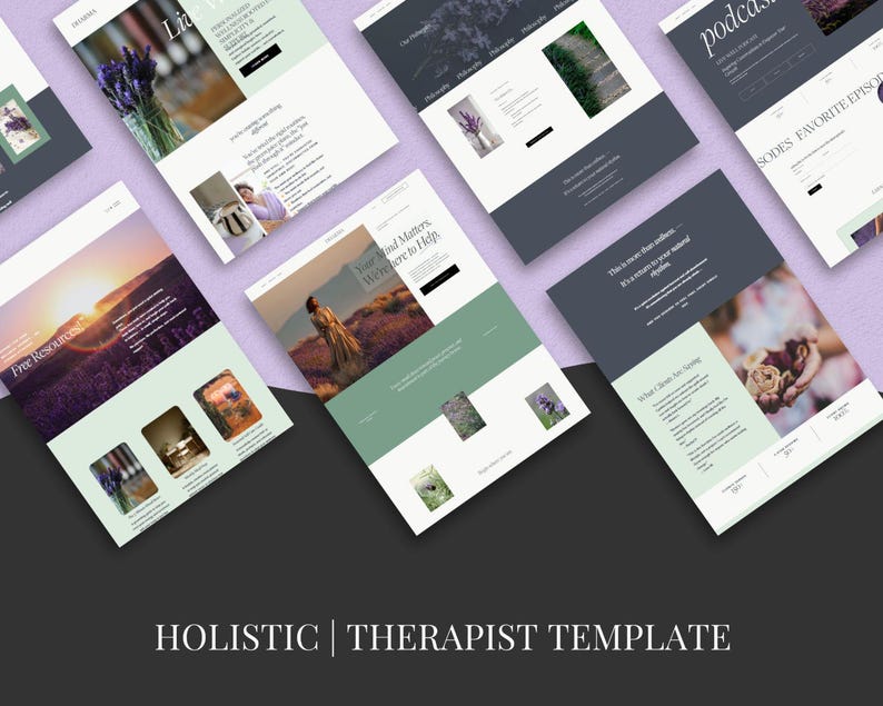 Squarespace Therapist Website Template for Mental Health Professionals ...