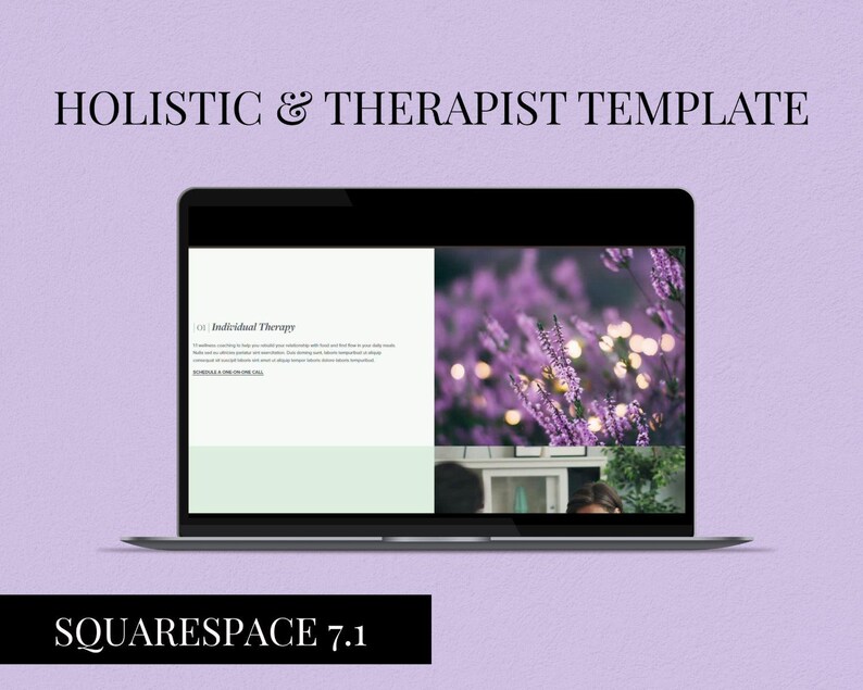 Squarespace Therapist Website Template for Mental Health Professionals ...