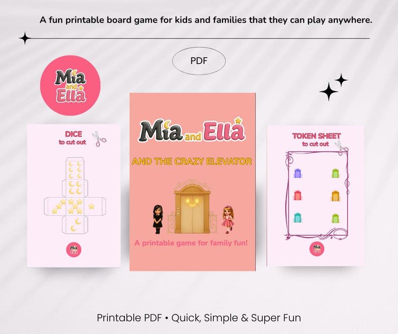 Printable Emotion Board Game – Crazy Elevator Activity for Kids | Fun ...