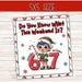 6 7 Six Seven Funny Elf Props, Printable DIY 2025 Trending Printable ...