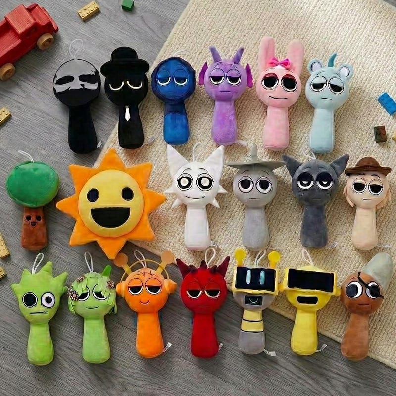 Sprunki Incredibox Plush - Etsy