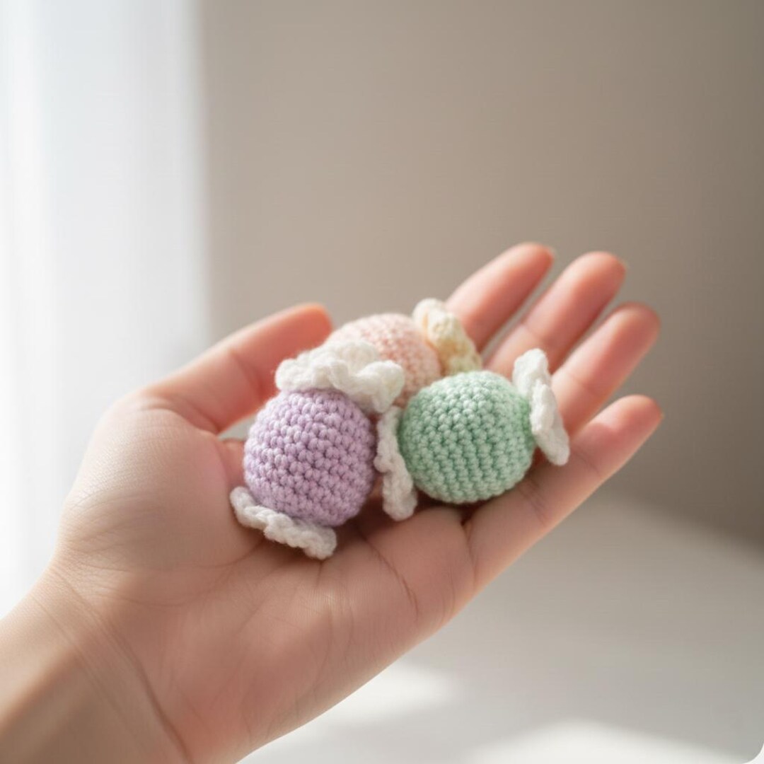 Candy Amigurumi Crochet Pattern – Easy DIY Gift (PDF Pattern) - Etsy