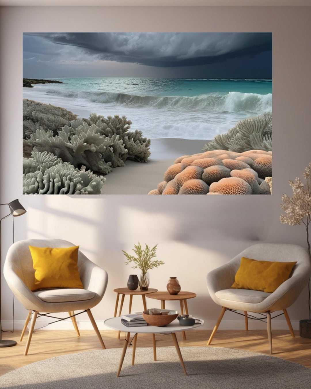Great Barrier Reef Vangogh Muted 3D Var4 8 Digital Art Print - Etsy