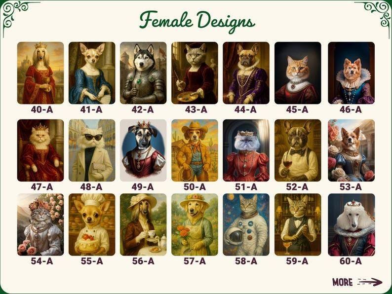 Pet Portrait, Family and Pet Custom Portrait, Funny Custom Portrait ...