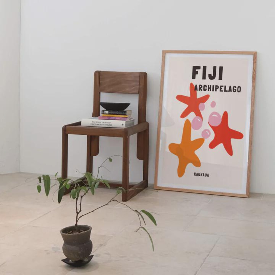 Fiji Travel Print Home Decor Art Print Poster - Etsy