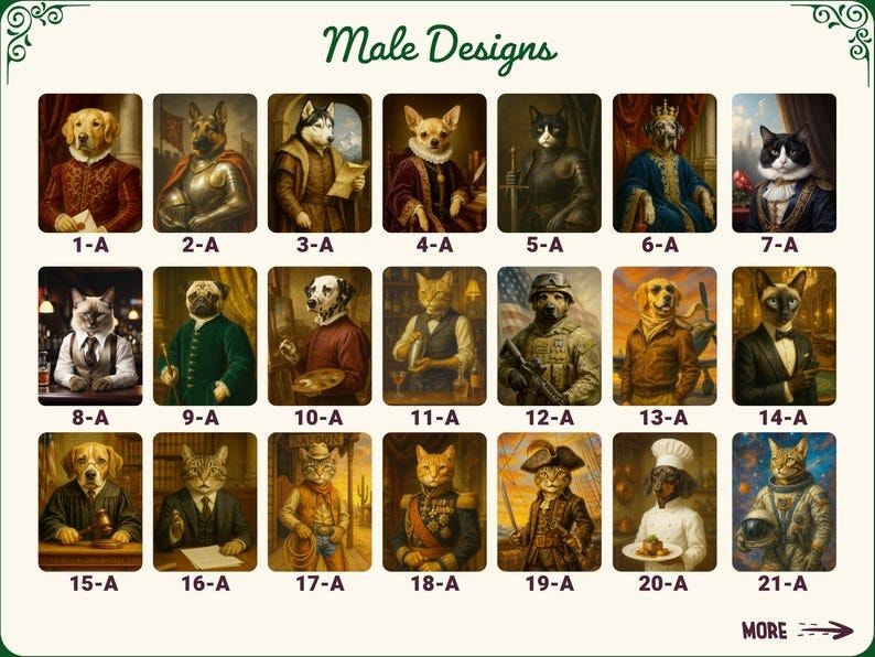 Pet Portrait, Family and Pet Custom Portrait, Funny Custom Portrait ...